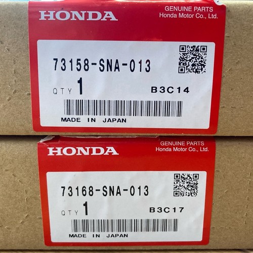 【NEW】HONDA GENUINE MOLDING L&R DRIP SIDE SET 73168-SNA-013 73158-SNA ...