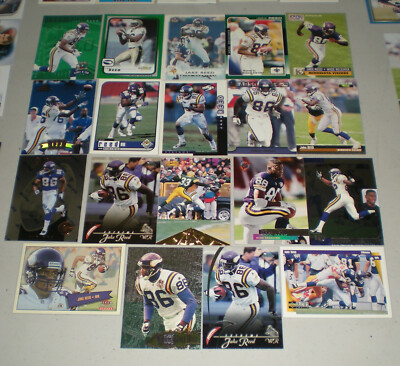 JAKE REED - Wide Receiver - Minnesota Vikings - 19 Card Assorted Lot ...
