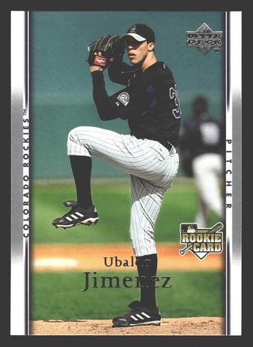2007 Upper Deck #315 Ubaldo Jimenez RC Rookie Card Colorado Rockies | eBay