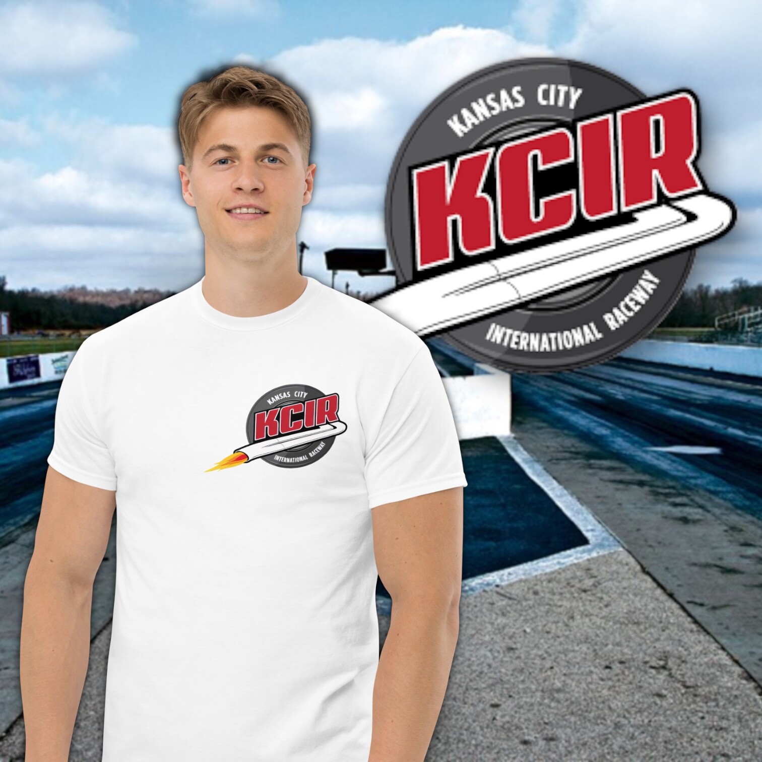 Kansas City International Raceway Drag Strip T Shirt KCIR Drag Racing ...
