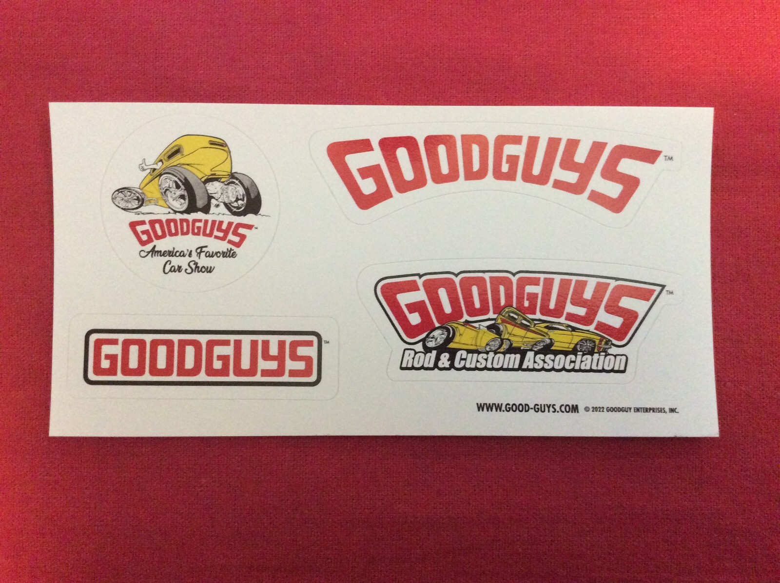 Goodguys Rod & Custom Association Sticker Decal Hot Rods Racing | Car ...