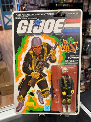 Python Patrol Python Patrol Officer (Vintage GI Joe, Hasbro) Sealed | eBay