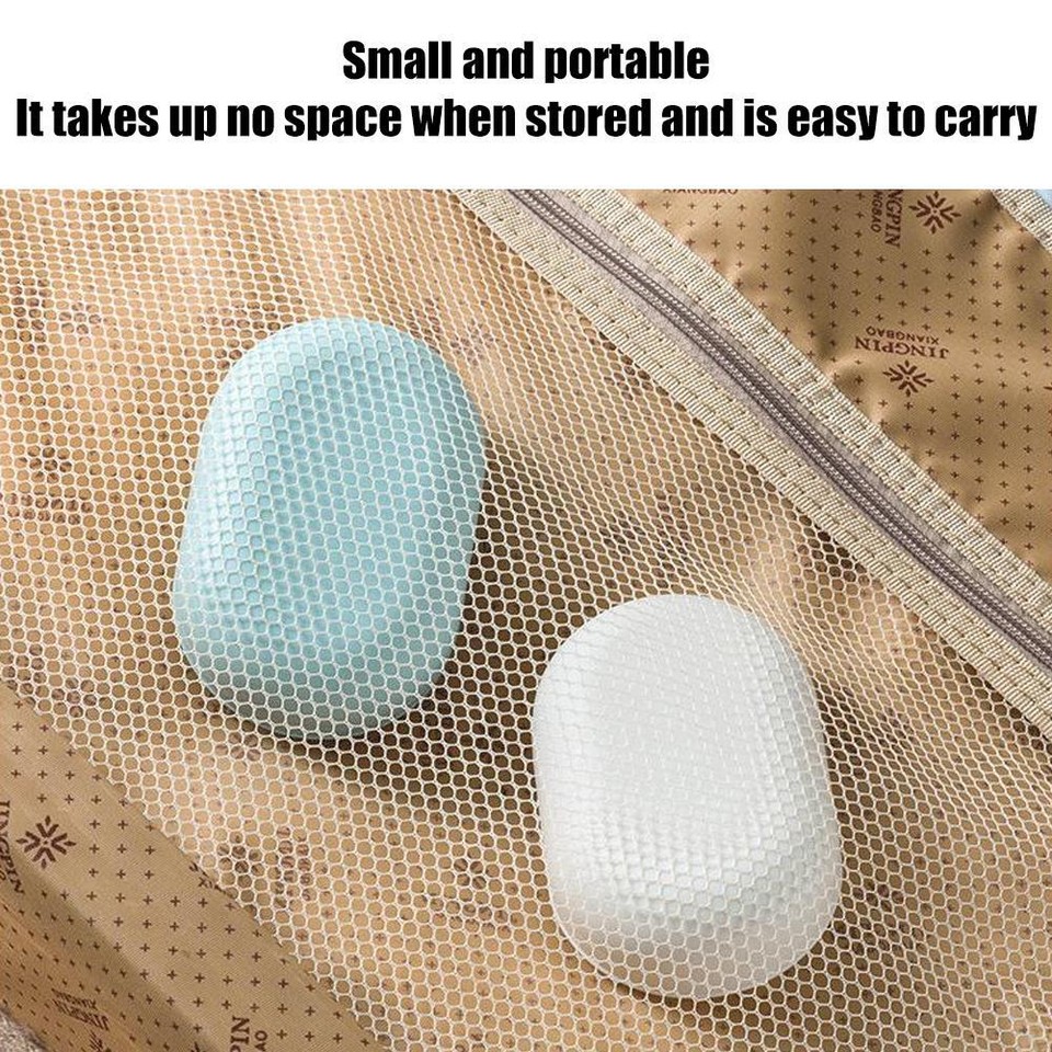 Portable Oval Plastic Soap Dish Box with Lid Sealed Travel Shower ...