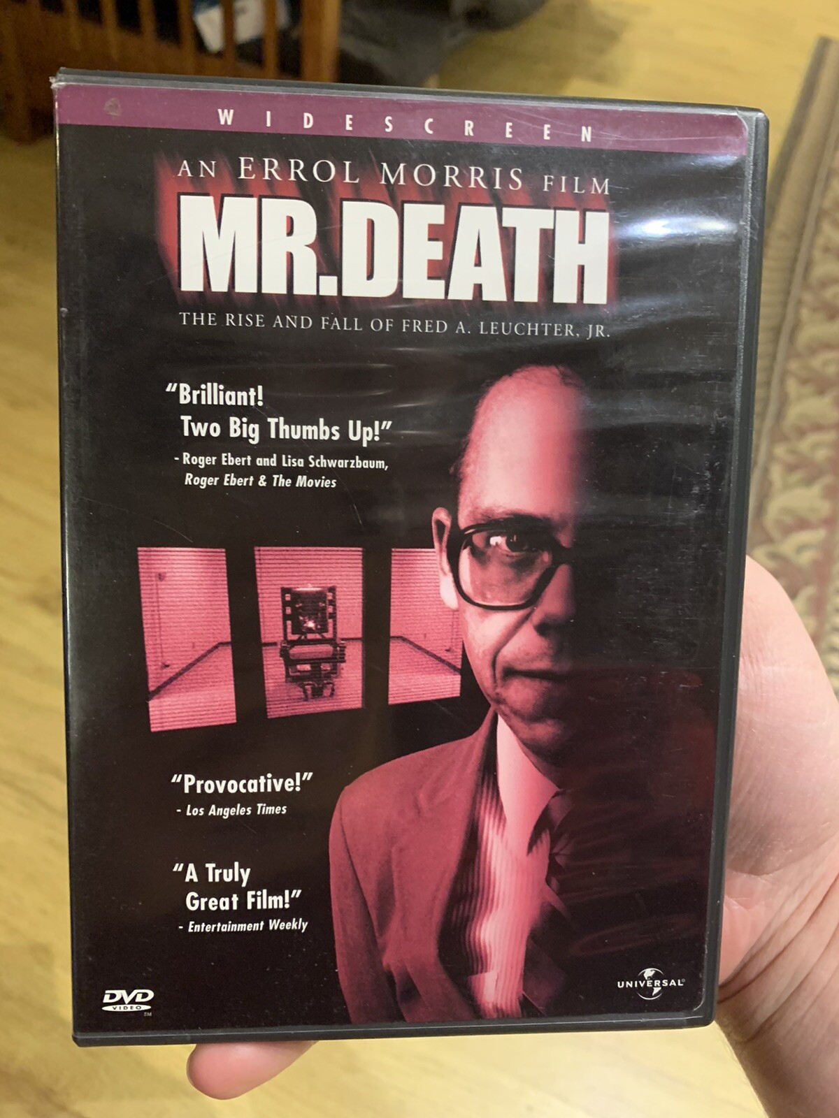 Mr. Death: The Rise & Fall of Fred A. Leuchter Jr. DVD OOP Rare ...
