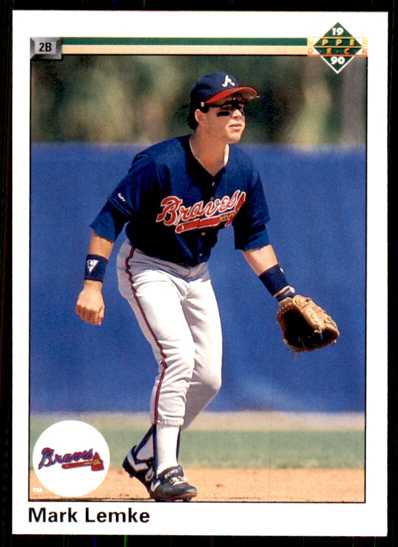 1990 Upper Deck Mark Lemke Baseball Cards #665 | eBay