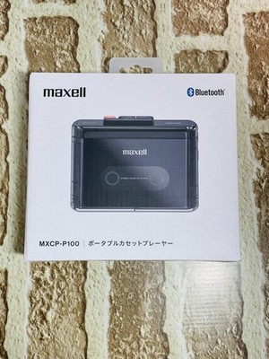 maxell MXCP-P100 Portable Cassette Player Bluetooth selec MXCP-P100BK ...