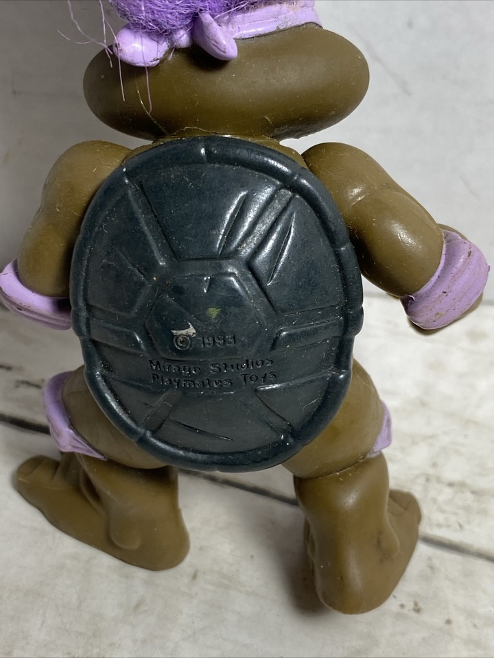 1993 Teenage Mutant Ninja Turtles Donatello Troll Doll Action Figure ...