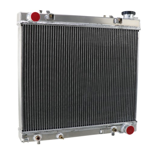 4Row Aluminum Radiator for Dodge Dakota Mitsubishi Raider 3.7L 4.7L ...