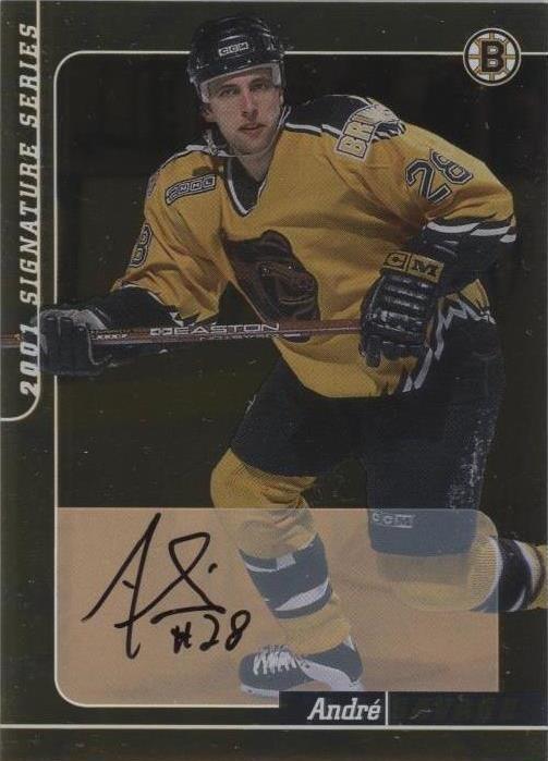 2000-01 In the Game Be A Player Signature Series - Autographs Andre ...
