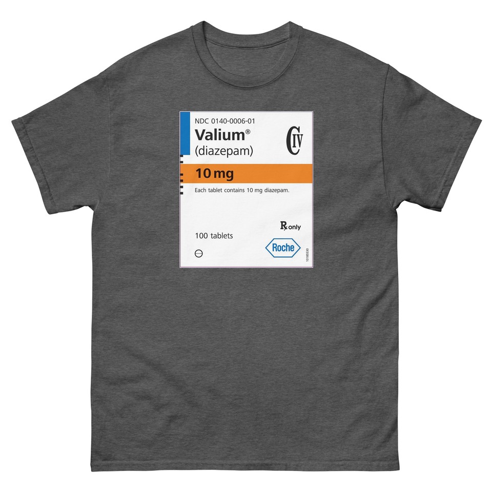 Valium Drug Label Vintage Advertising Unisex T-Shirt | eBay