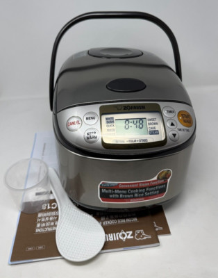 Zojirushi NS-TSC10 5-1/2-Cup Micom Rice Cooker and Warmer | eBay