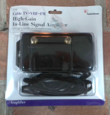 Radio Shack Cable Signal Amplifier Catv Signal Amplifier Single Phase