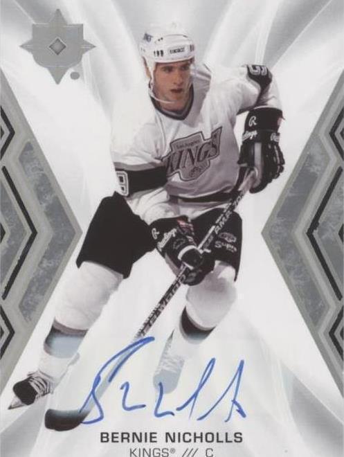 2021-22 Upper Deck Ultimate Collection - Legends Bernie Nicholls #87 ...