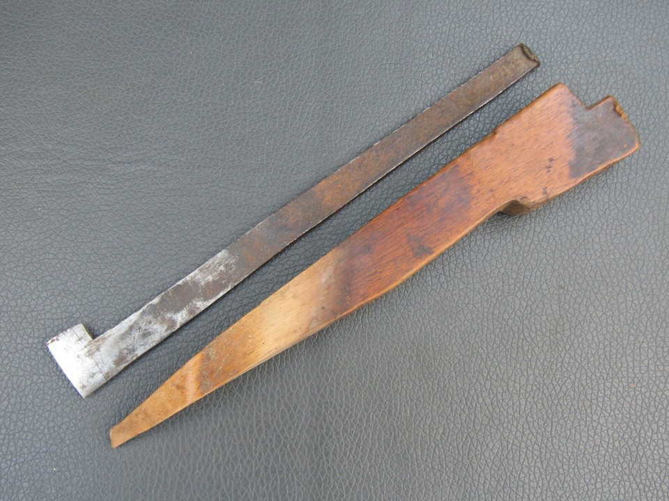 Wooden Dutch screw stem sash fillister plane vintage old tool | eBay
