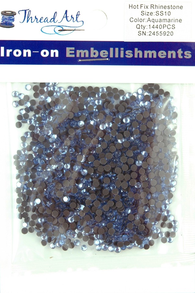 HOT FIX CRYSTAL RHINESTONES 3MM, 4MM, 5MM 28 COLORS - 720 OR 1440 ...