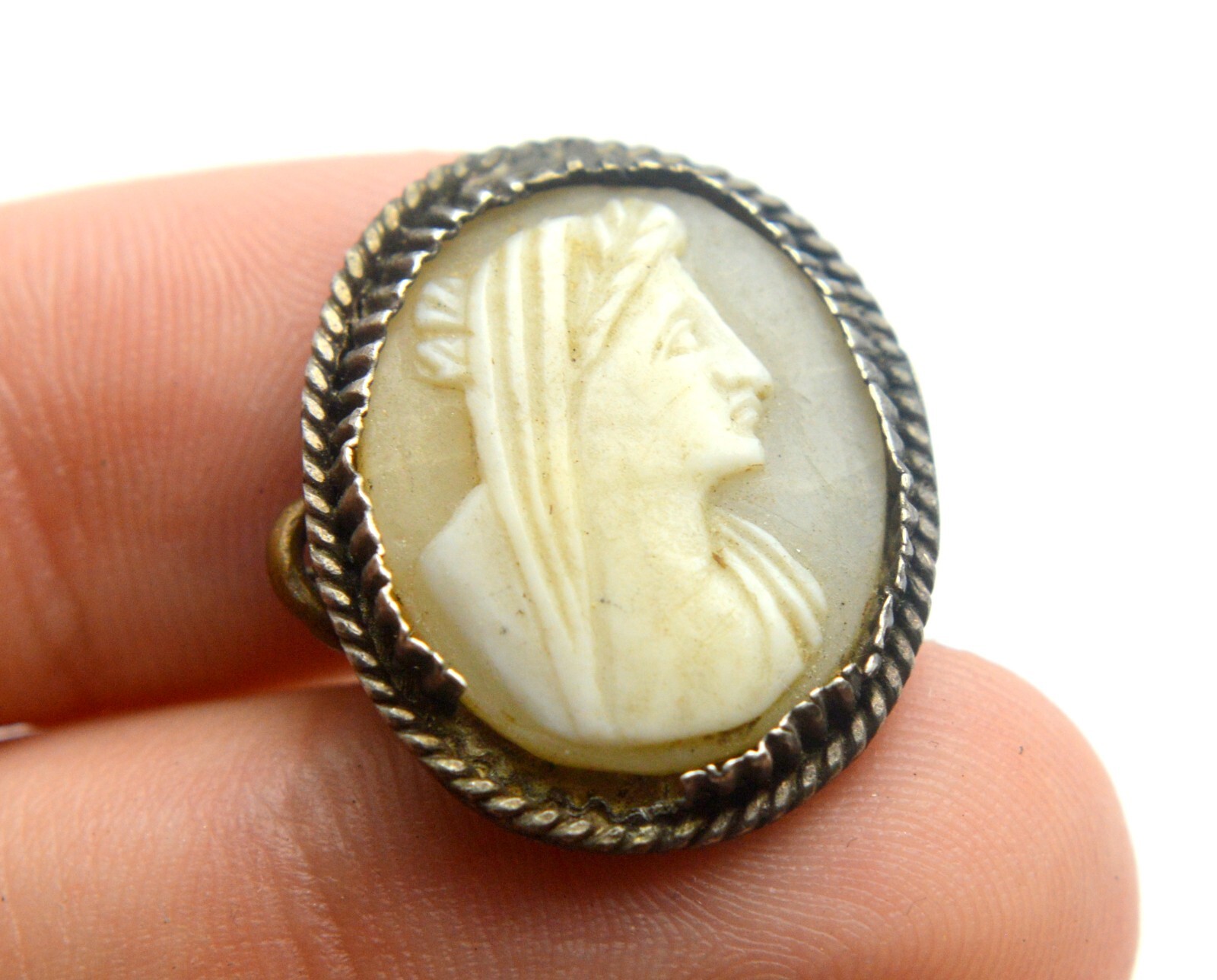 ANTIQUE 19th CENTURY GEORGIAN CARVED SEASHELL CAMEO BROOCH 4,84g | eBay