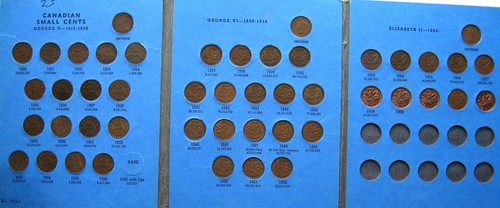 Complete Canadian small cent collection 1920-1962 | eBay