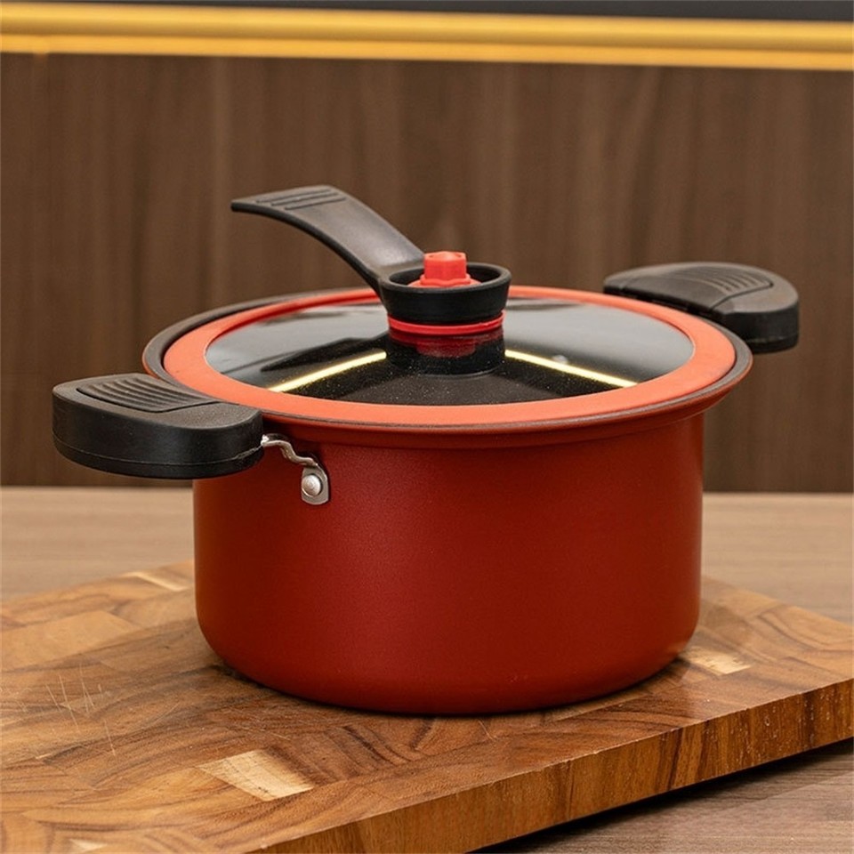 3.5L Pressure Cooker Nutritious Meal Preparation Open Flame Safe ...