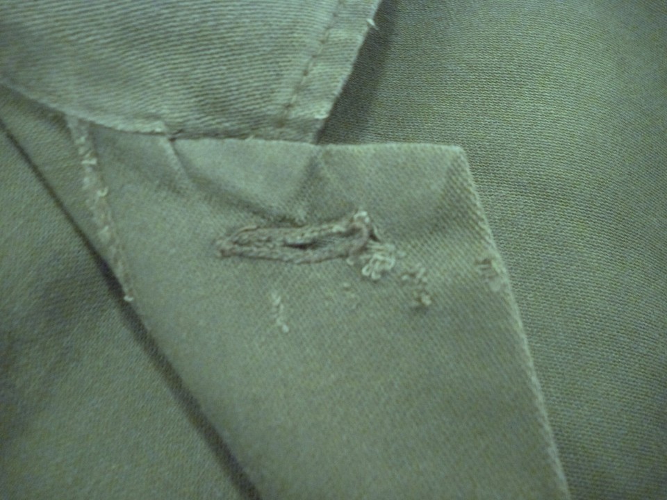 Vintage 70s 60s US Army Men Trooper Military Fatigue Jacket Green M ...