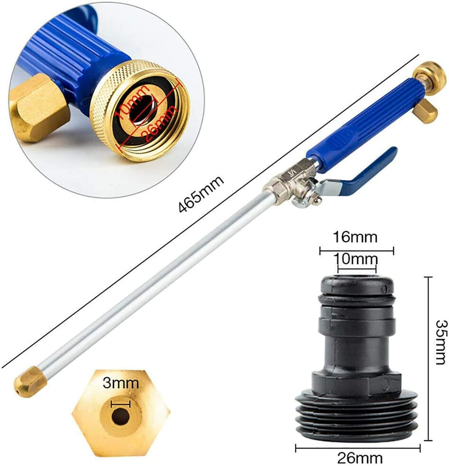 High Pressure Power Washer Wand, Hydro Jet Water Hose Nozzle,Watering ...
