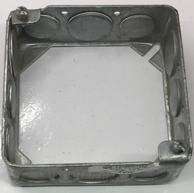 531511/23/4 STEEL-CITY 4-INCH PRE-GALVANIZED STEEL SQUARE BOX EXTENSION ...