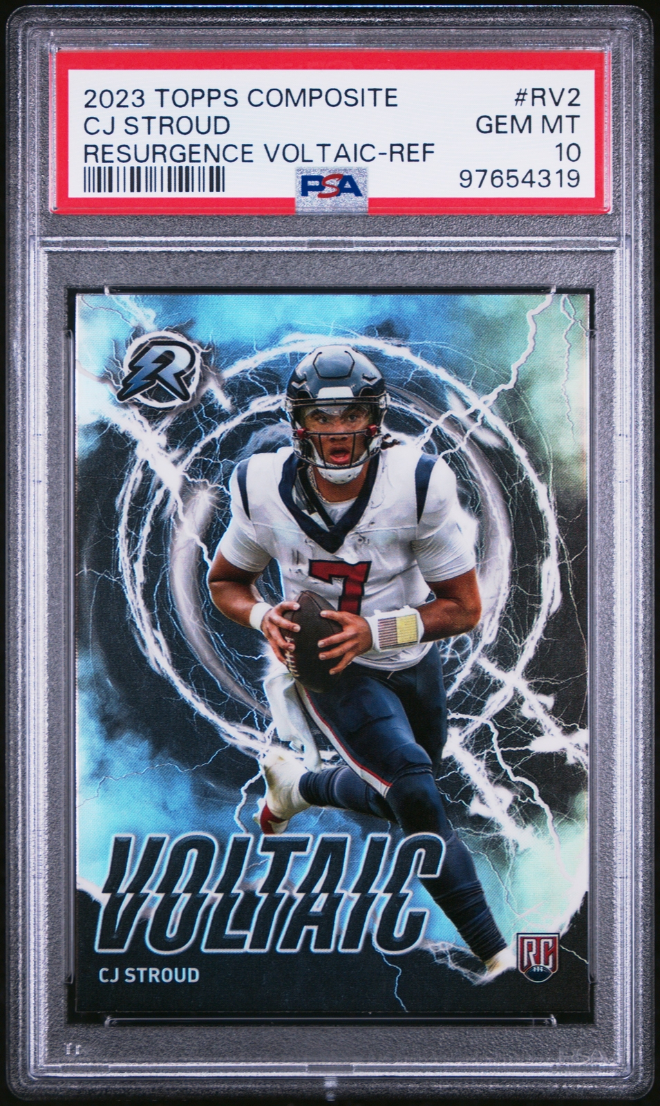 2023 Topps Composite Resurgence Voltaic #RV2 CJ Stroud Rookie Refractor ...