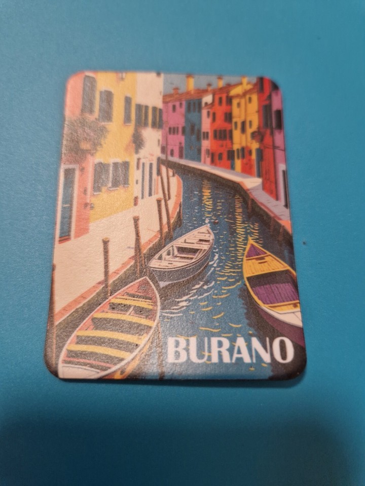 Souvenir Kühlschrank Magnet Burano Italien Refrigerator Magnet Italy ...