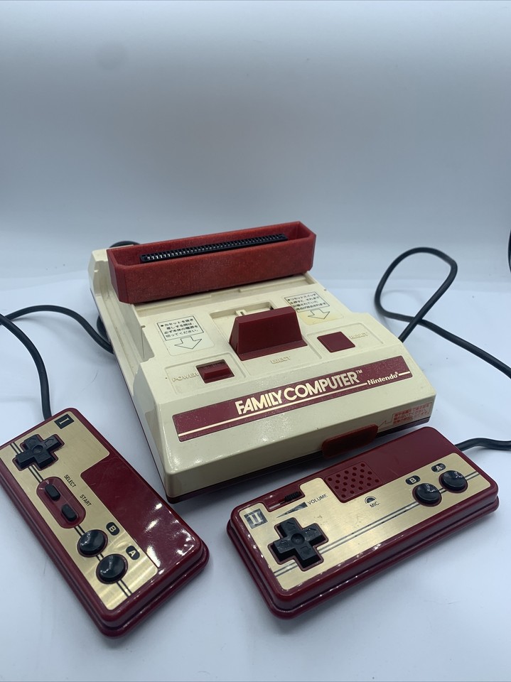 NES to Famicom Converter FAMICOM RED COLOR! Looks and Works Great ...
