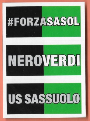 PANINI CALCIATORI 2023 2024 SLOGAN CODICI VELINA NERA SASSUOLO | eBay