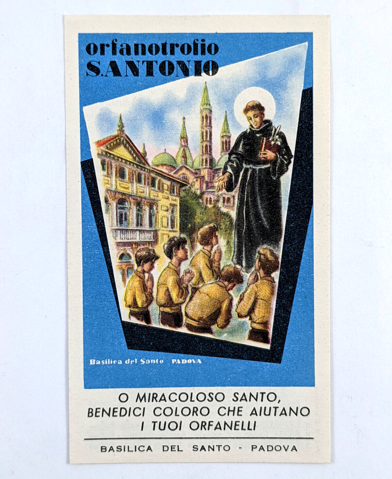 Basilica Of St Anthony Of Padua Guide Brochure With Orphanage Insert ...