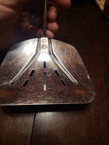 Vintage FOLEY 10" STAINLESS Wide Slotted Fish Turner Lifter Curved ...