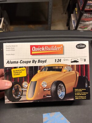 Testers Quick Build Model Kit Aluminum Coupe By Boyd Sealed Kit | eBay