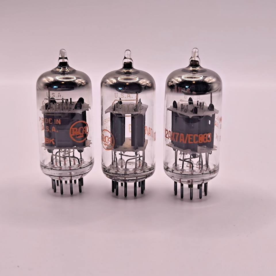 RCA 12AX7A ECC83 12AX7 7025, NOS NIB tubes, O ring getter, good sound ...