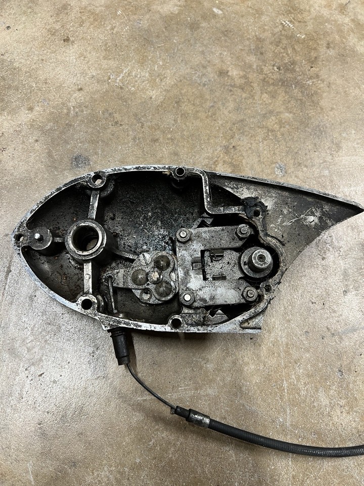 Triumph 650 Outer Gearbox Cover | Nautical Engraving | Bobber | Chopper ...