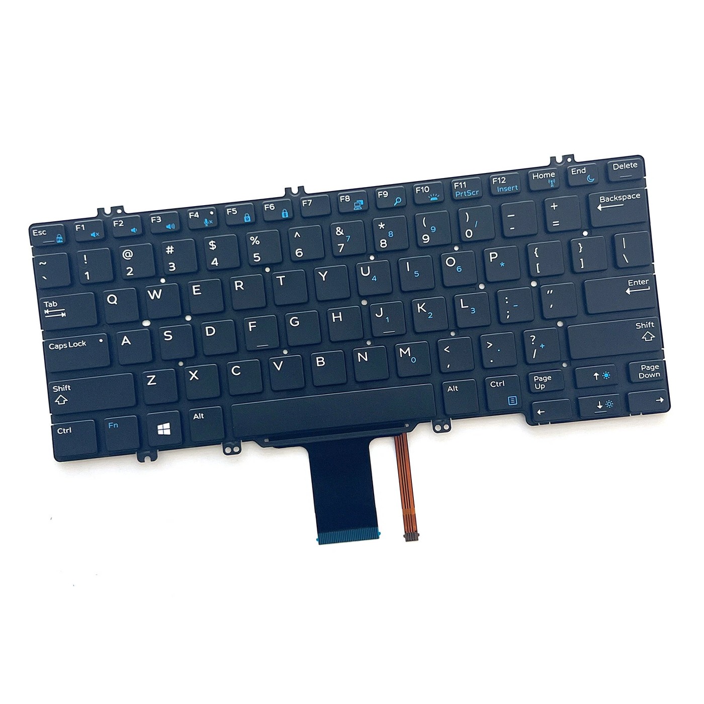 New w/Backlit Keyboard For Dell Latitude 7280 5280 5289 7290 7380 7389 ...