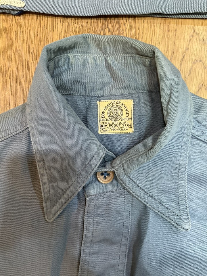 WWII 1940’s Air Scout Uniform Timber Trails Council Shirt Pants Hat Boy ...