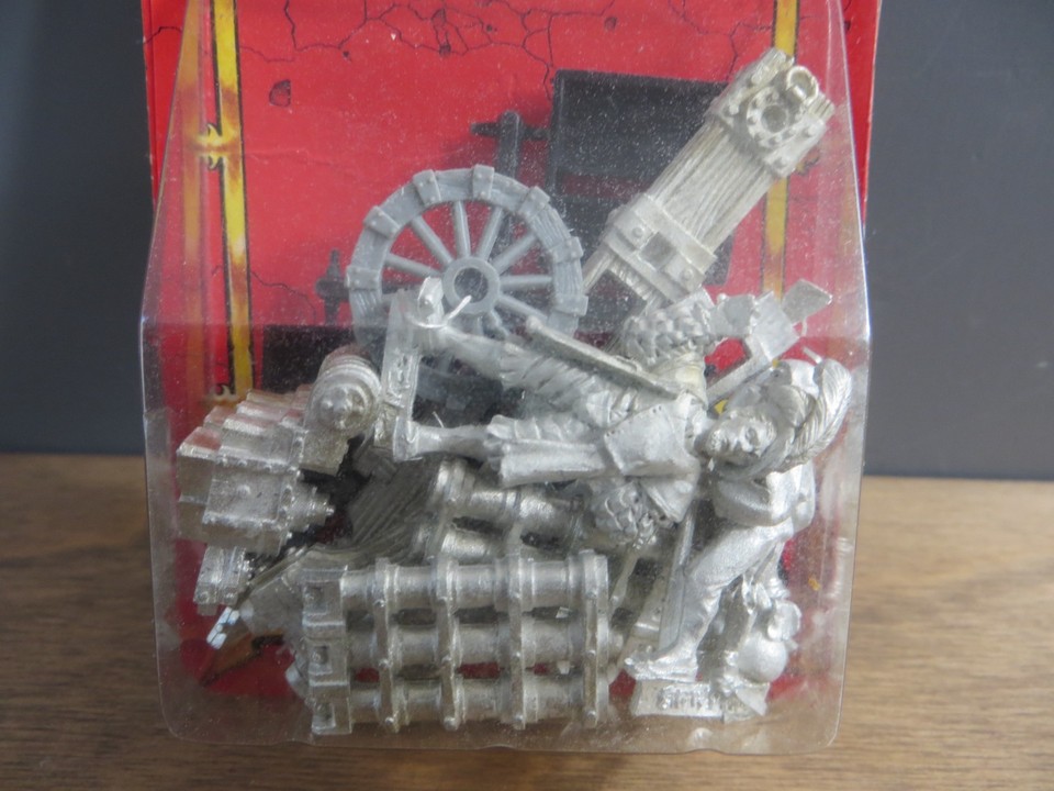 Warhammer Fantasy Battles Empire Volley Gun (8576C) with Crew New (1997 ...
