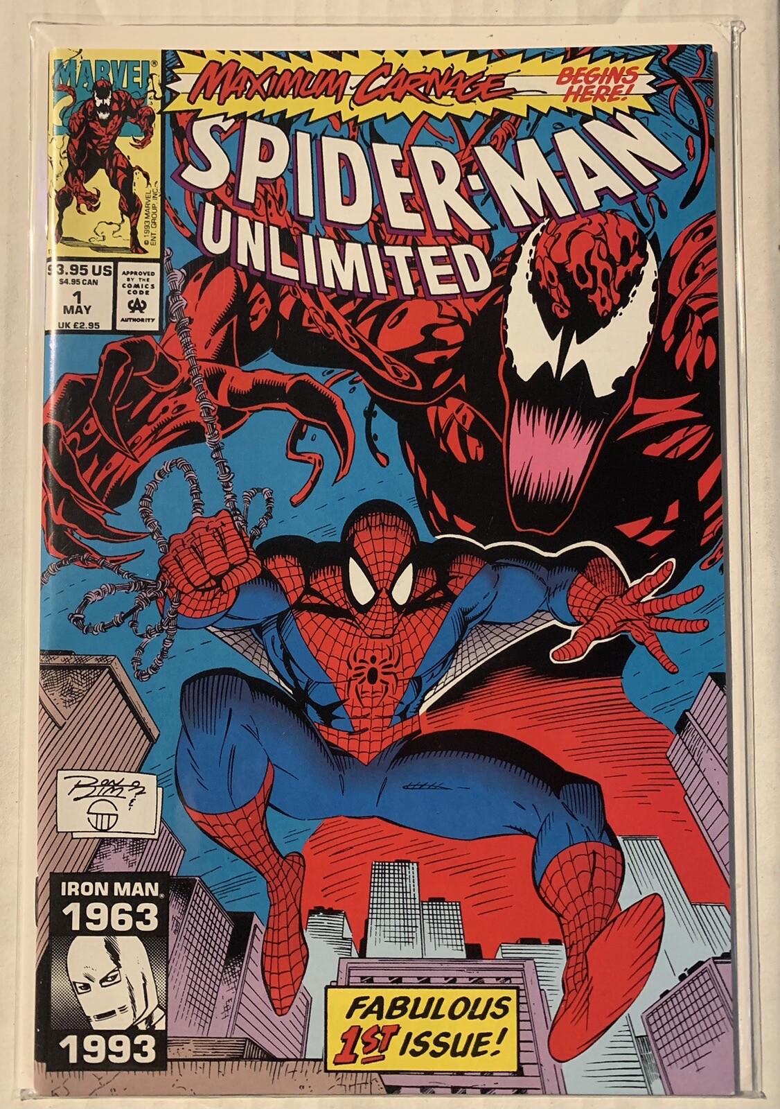 Spider-Man Unlimited #1 (Marvel, May 1993) Maximum Carnage | eBay