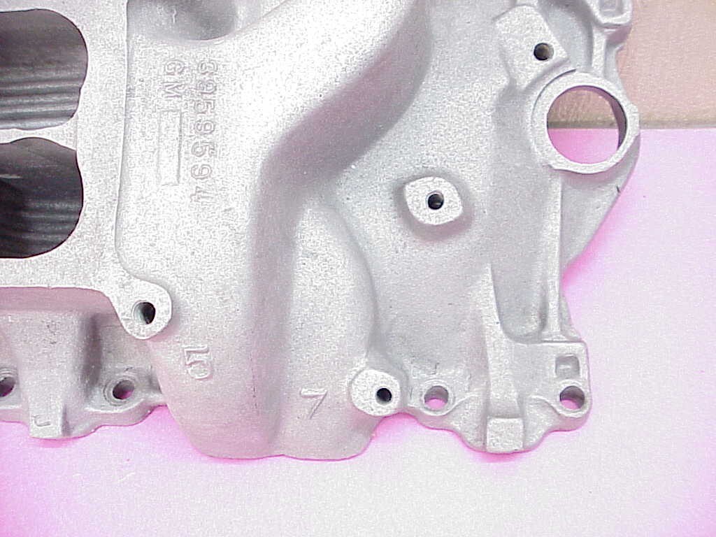 Corvette Z-28 SB Chevy Factory GM Snowflake Aluminum Intake Manifold ...