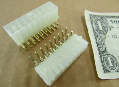 10 Molex 18-Position Right Angle Mini-Fit Jr 5569 Headers .165"/4.20 ...