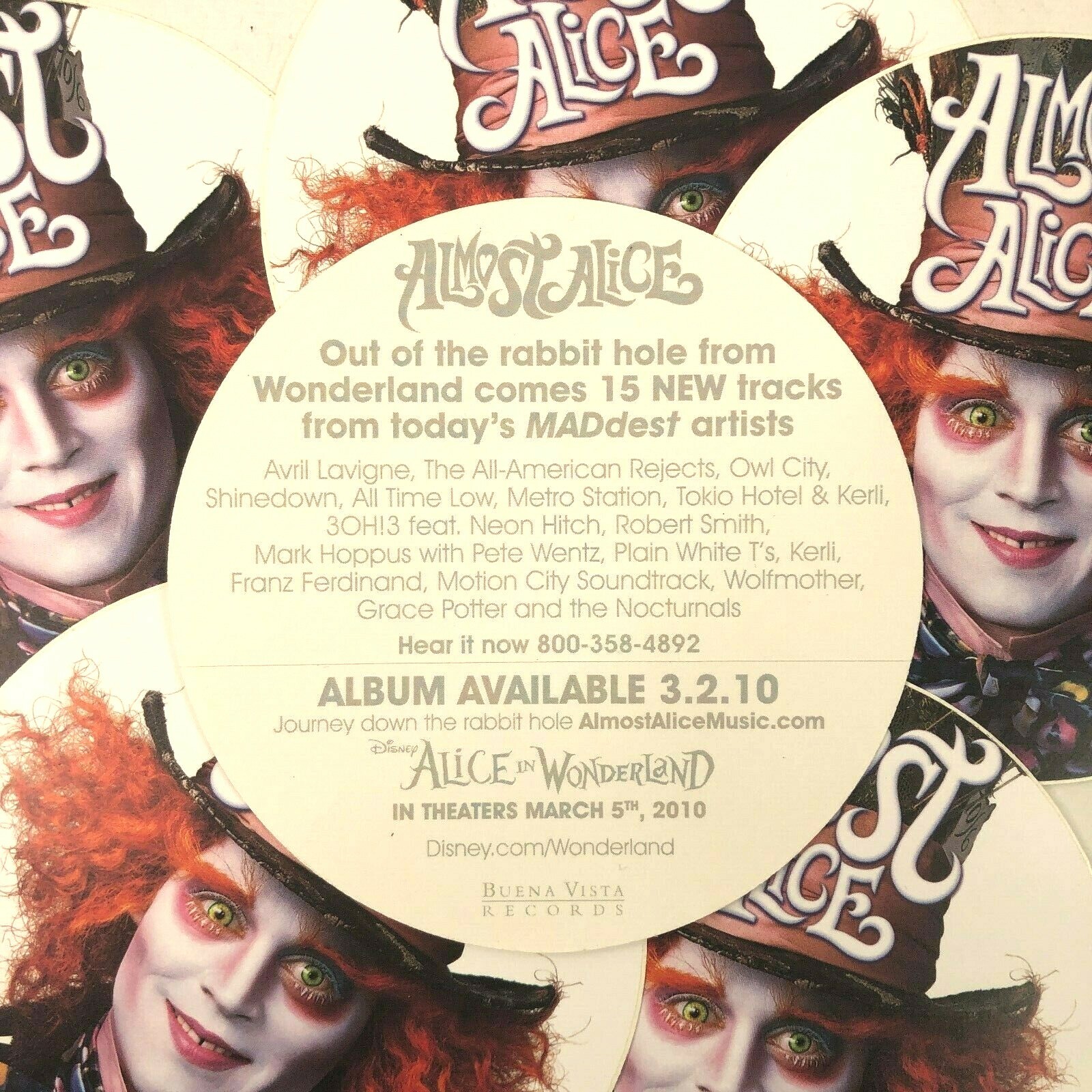 Almost Alice Tracklist