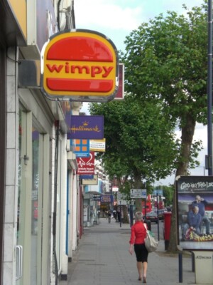 Photo 6x4 Shop signs, High Road N12 Friern Barnet c2009 | eBay UK