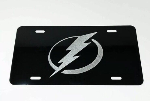 Tampa Bay Lightning Logo Aluminium License Plate Highest Quality All ...