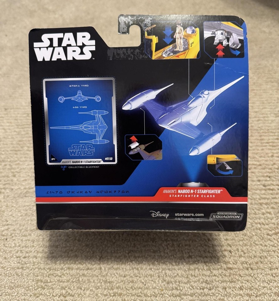 Star Wars Micro Galaxy Squadron ANAKINS NABOO N-1 STARFIGHTER Target ...