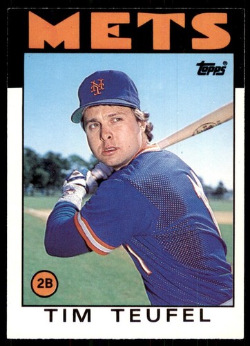 1986 Topps Traded. Tim Teufel Baseball Cards #109T | eBay