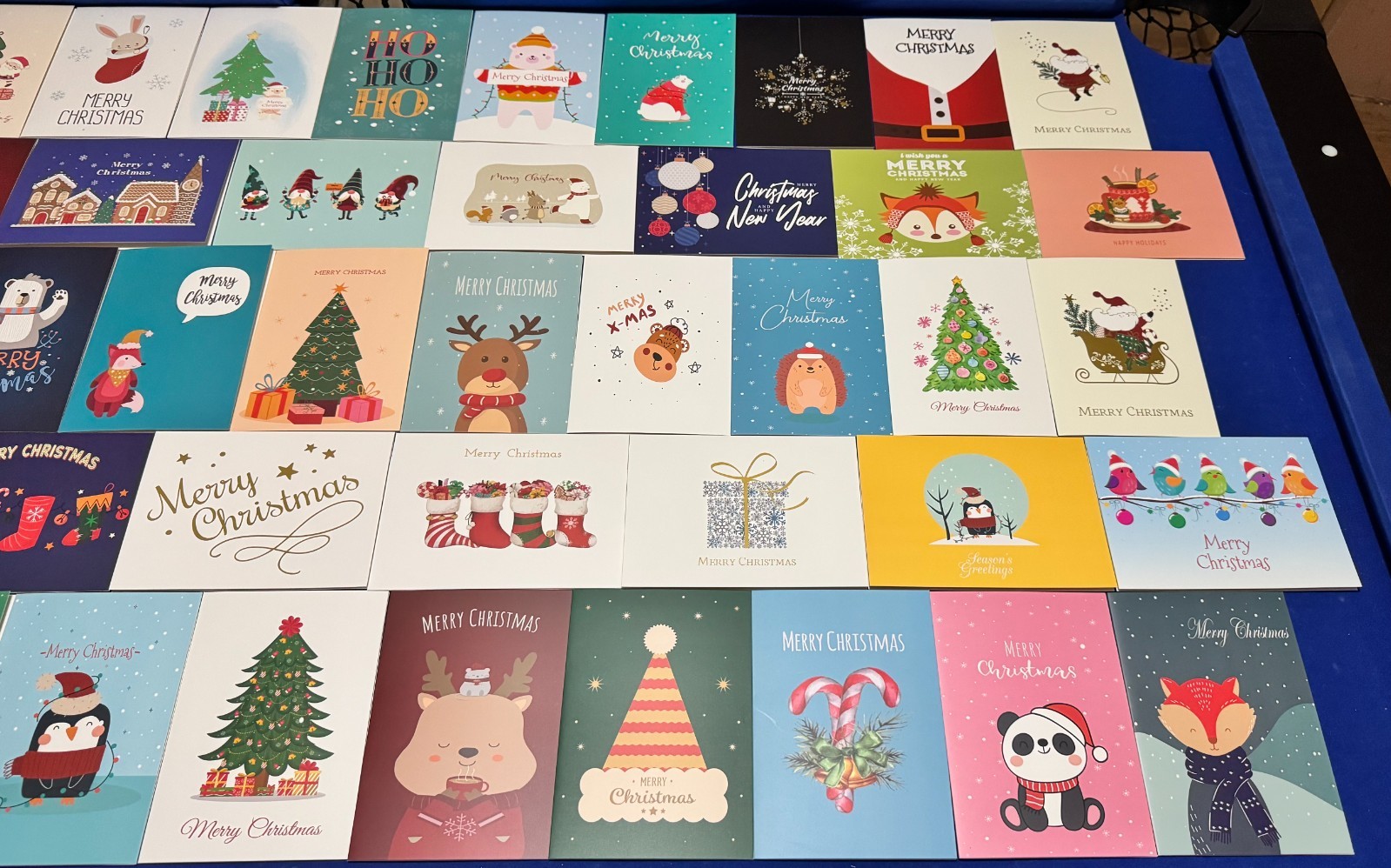25 pack of Assorted Christmas cards with Envelopes! Ready to be shipped ...