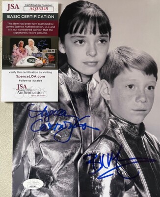 Angela Cartwright & Billy Mumy LOST IN SPACE Autographed 8X10 w/JSA COA ...