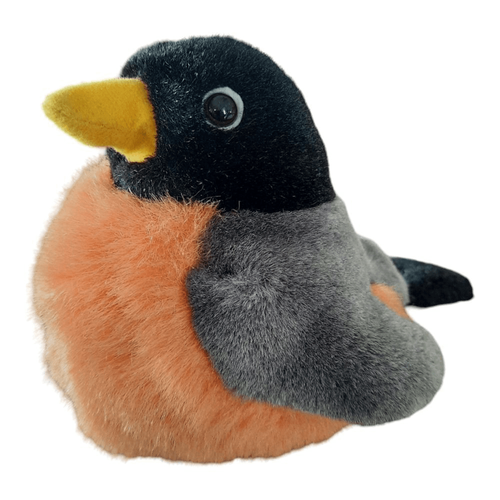 Stuffed American Robin with Sound Audubon Birds Series | eBay