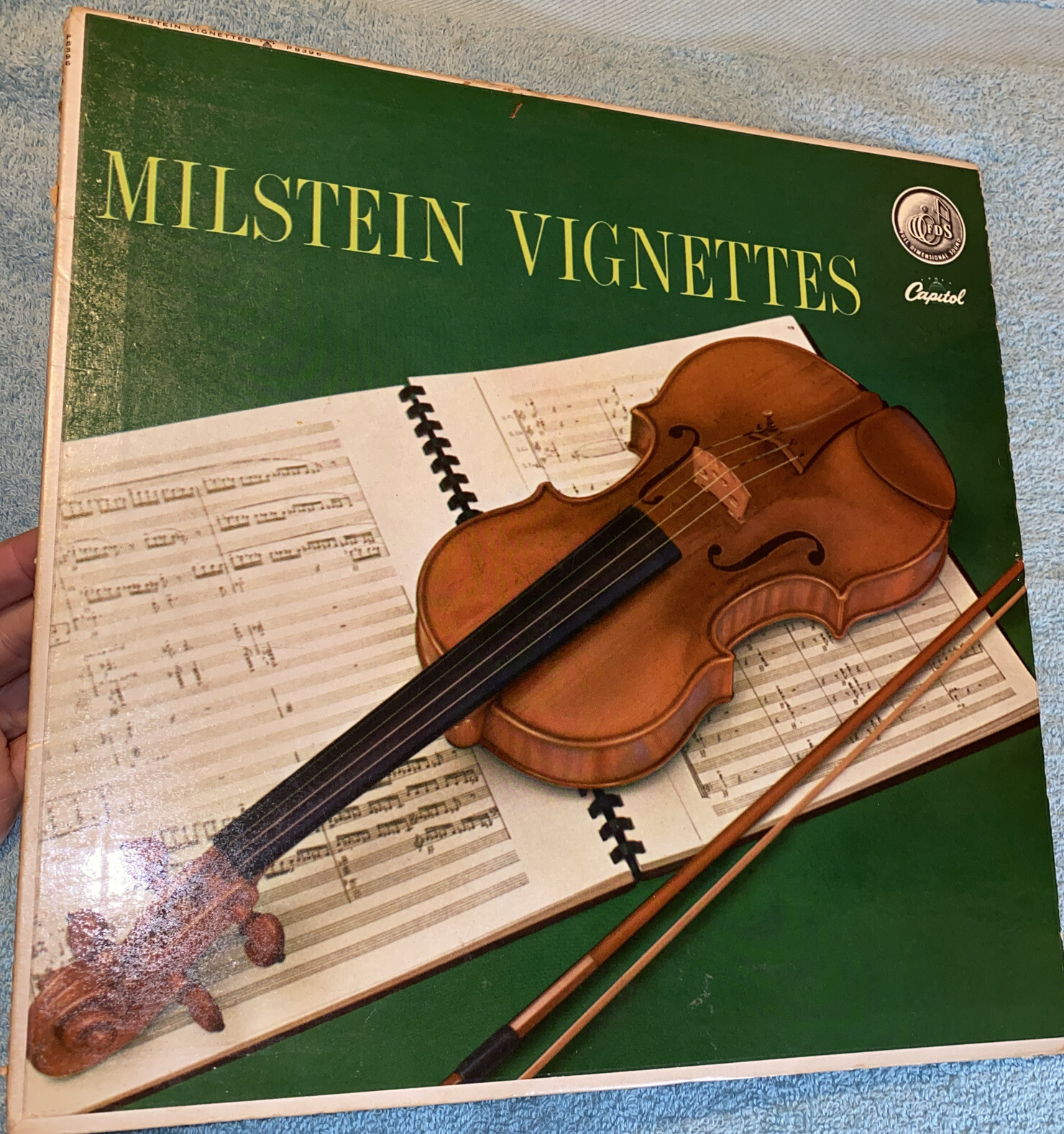 NATHAN MILSTEIN – MILSTEIN vignettes CAPITOL P8396 green/gold LP | eBay