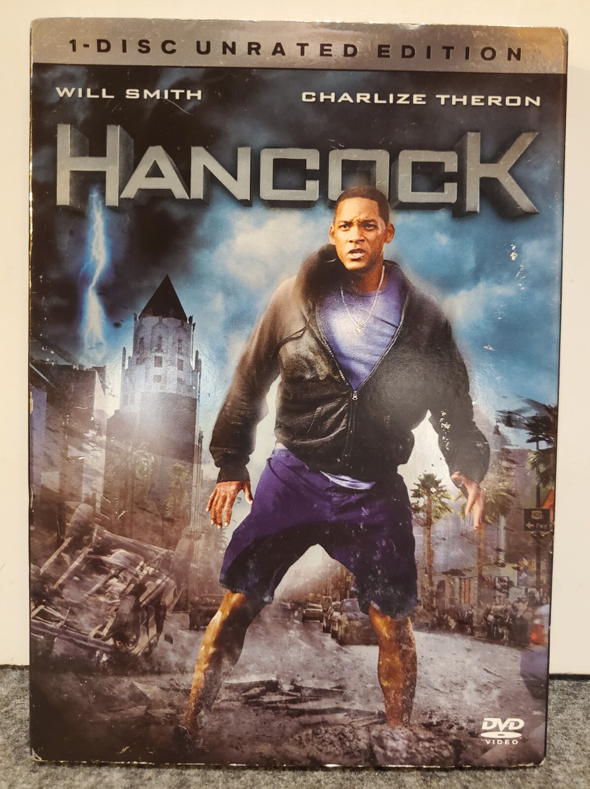 Hancock DVD 2008 Columbia Pictures Unrated Edition Will Smith Sealed ...